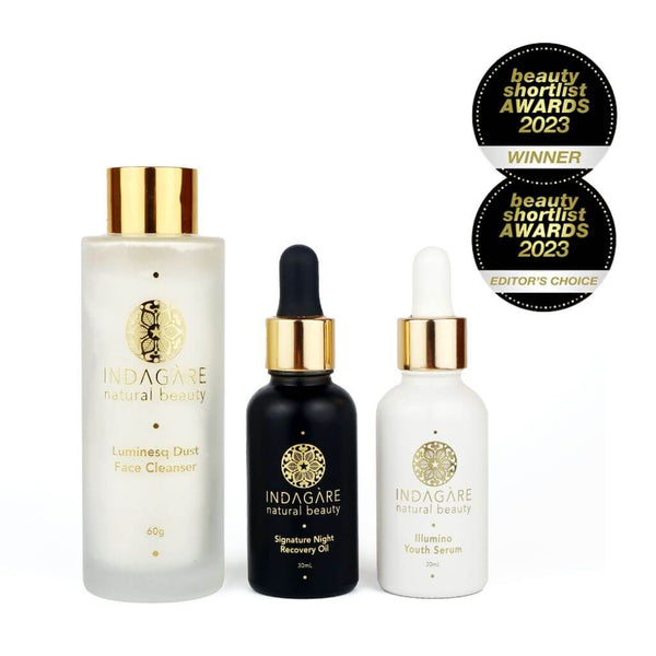 3-Step Skincare Routine - Indagare Natural Beauty